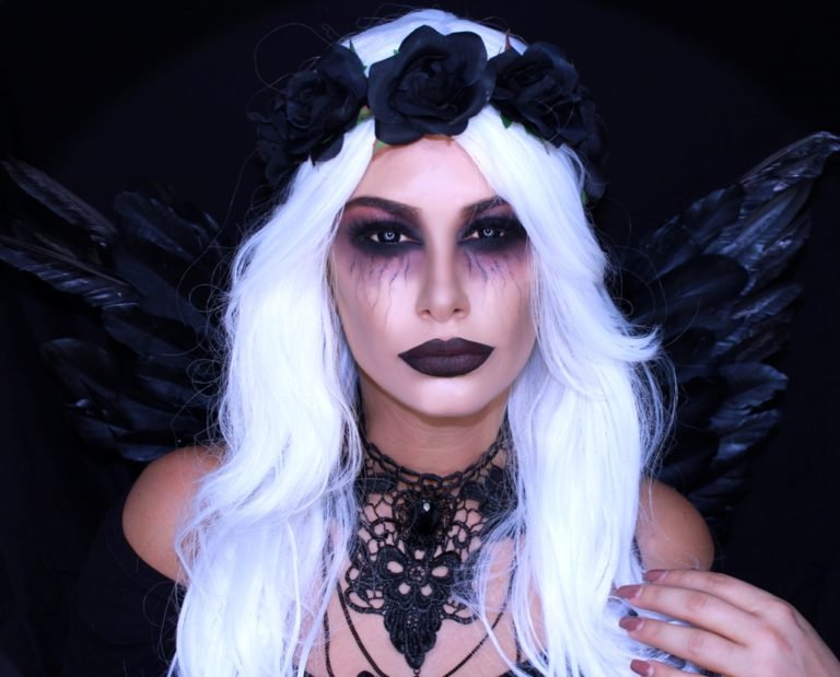 21 Simple & Pretty Look Angel Halloween Makeup Ideas